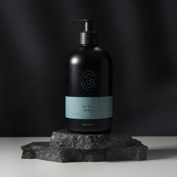 500ML Goats Milk Wash - 90 Mile Beach – Scarlet & Grace